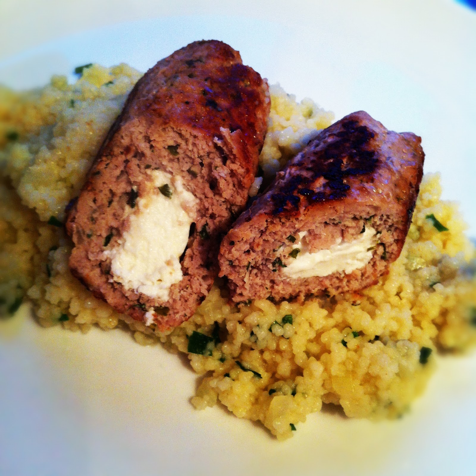 Babaduck: Feta Stuffed Pork Koftas